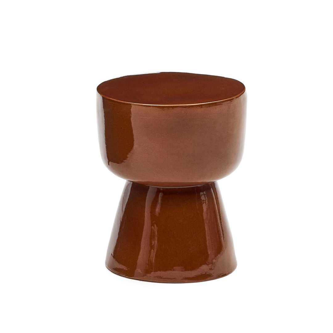 Pasco Patio Side Table | Rust - CLU Living Pty Ltd