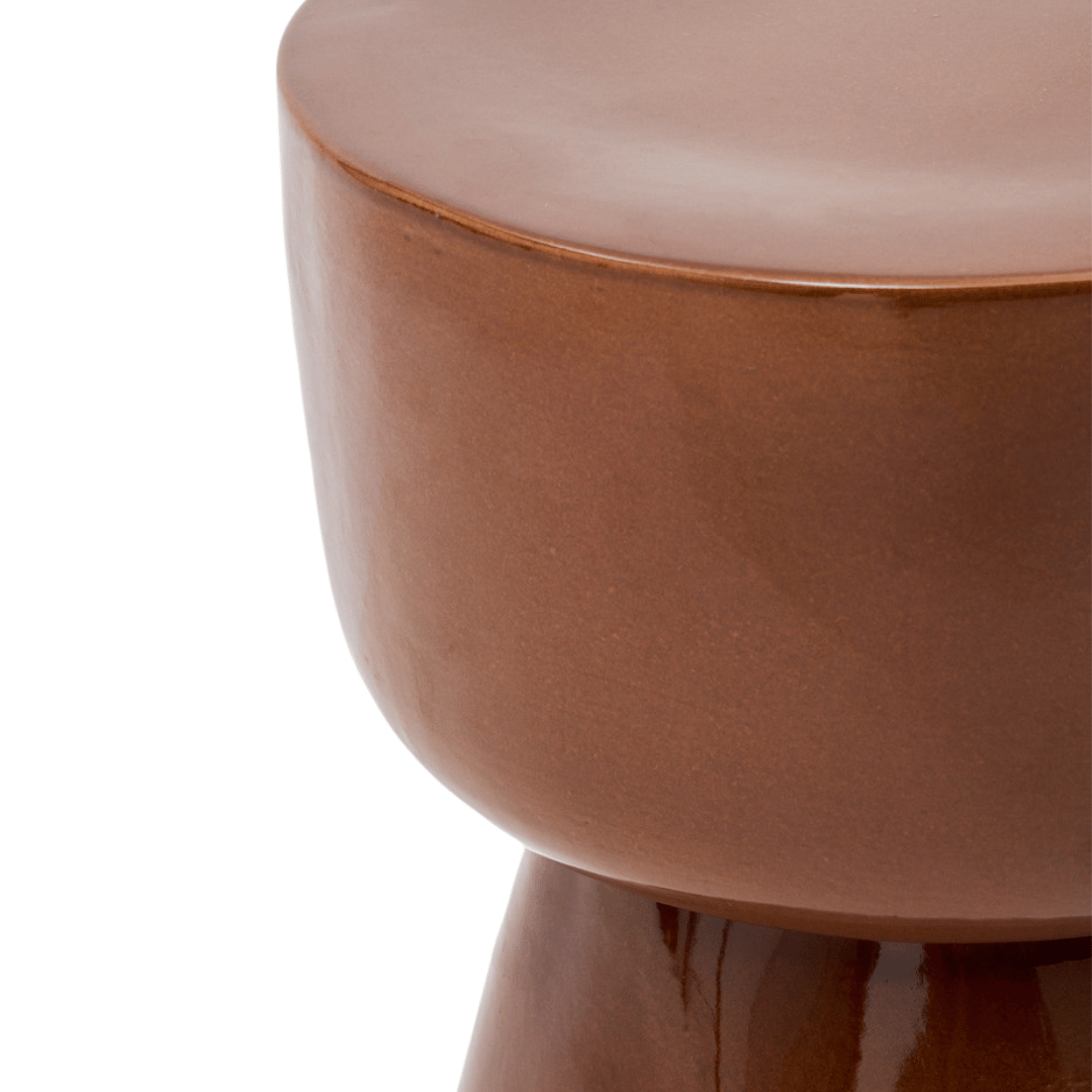 Pasco Patio Side Table | Red - CLU Living Pty Ltd