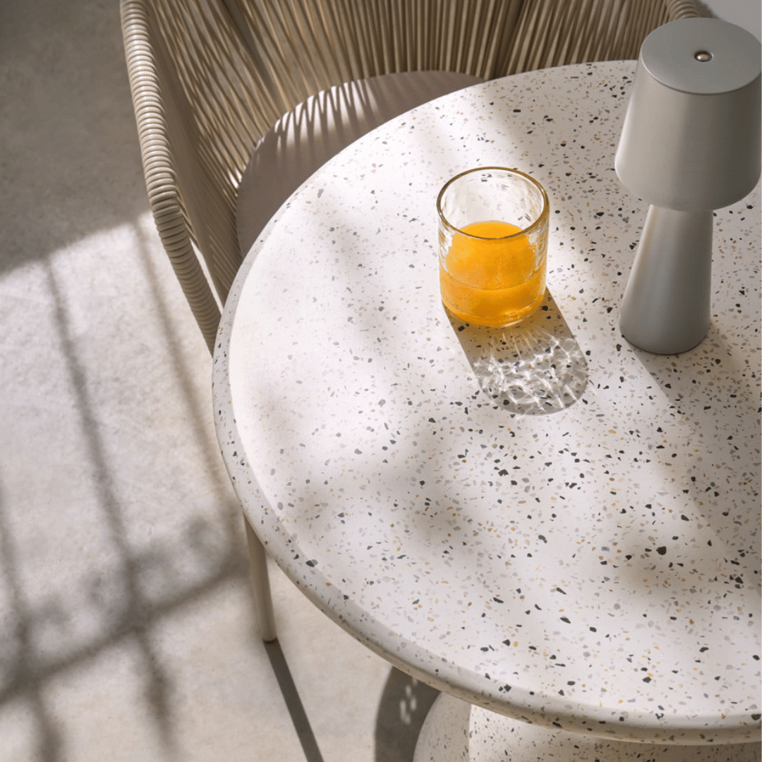 Naxos Terrazzo Patio Dining Table - CLU Living Pty Ltd