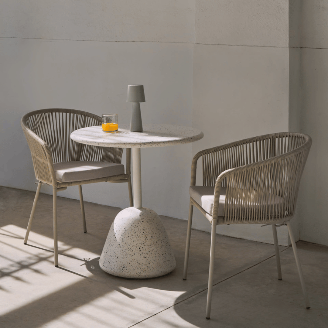 Naxos Terrazzo Patio Dining Table - CLU Living Pty Ltd