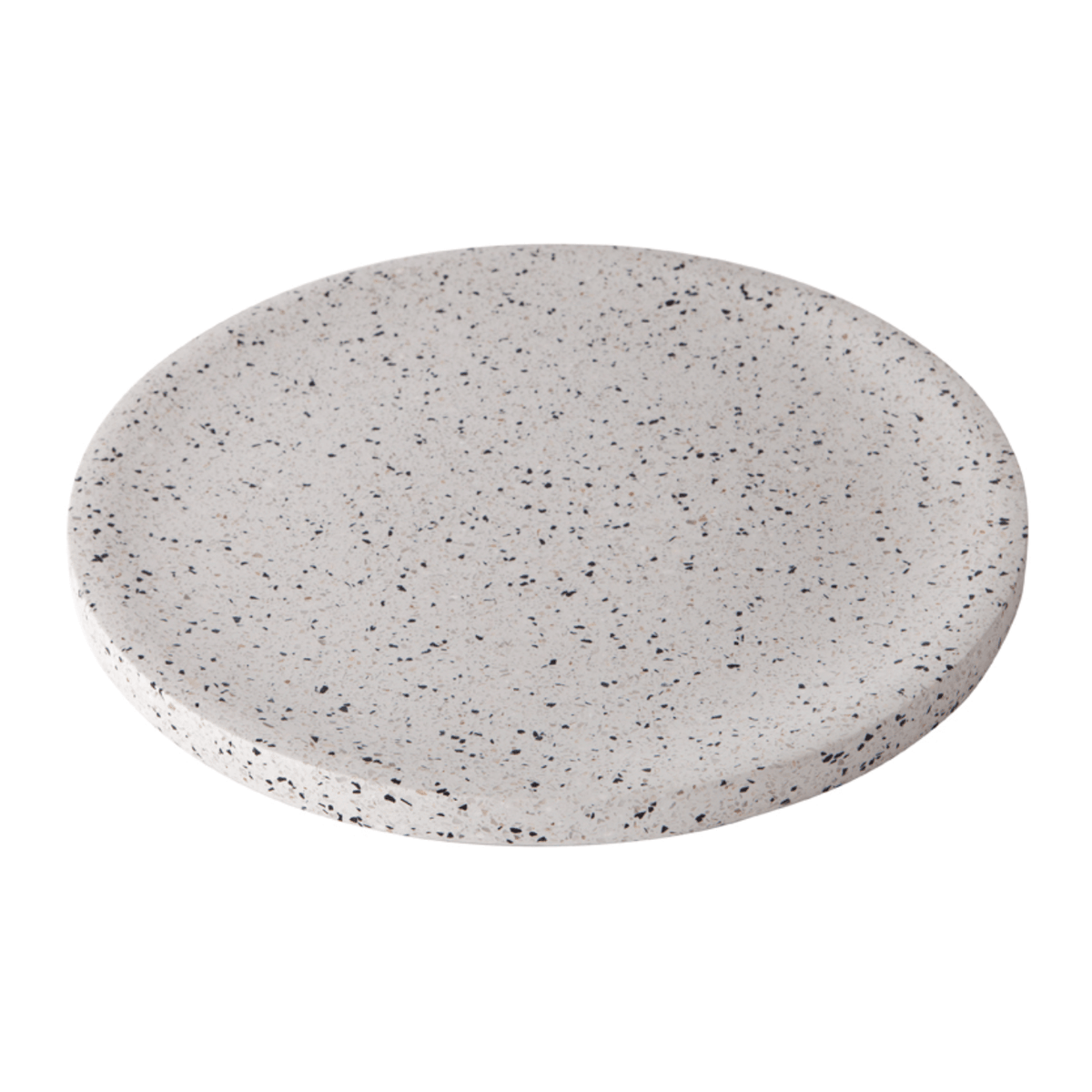 Ali Terrazzo Dimple Tray | Snow - CLU Living Pty Ltd