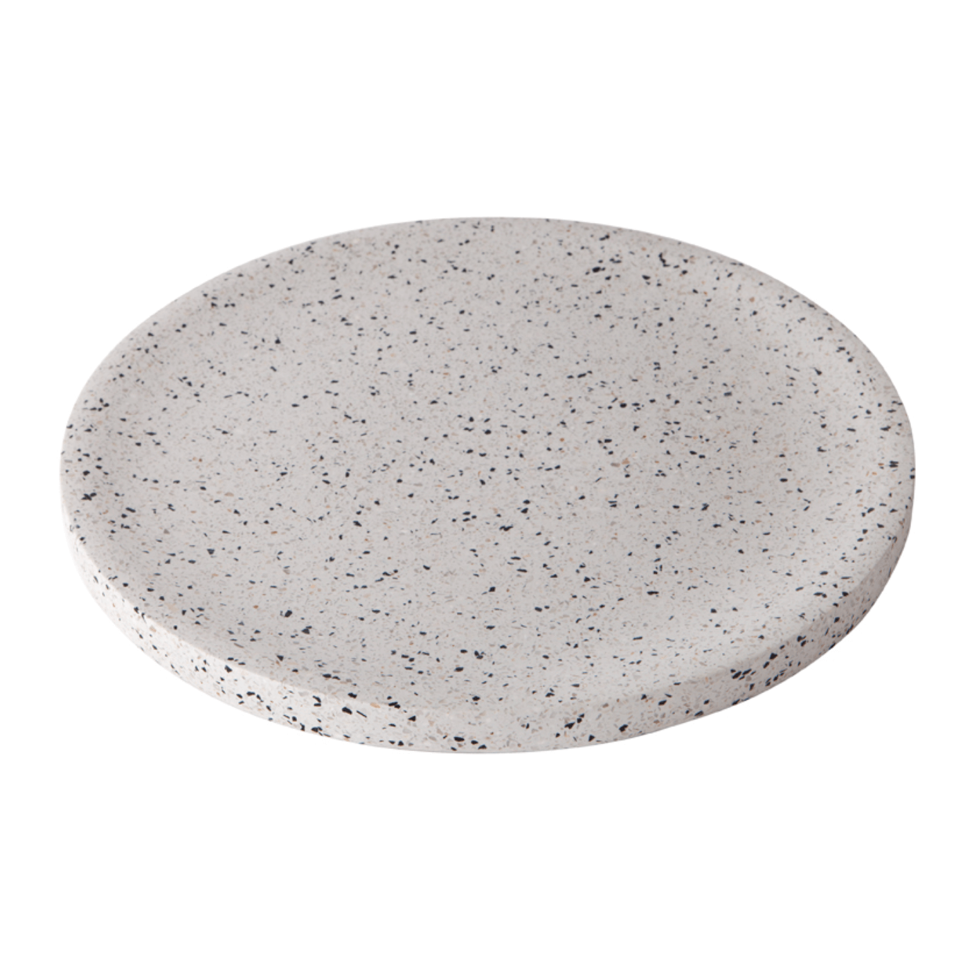 Ali Terrazzo Dimple Tray | Snow - CLU Living Pty Ltd