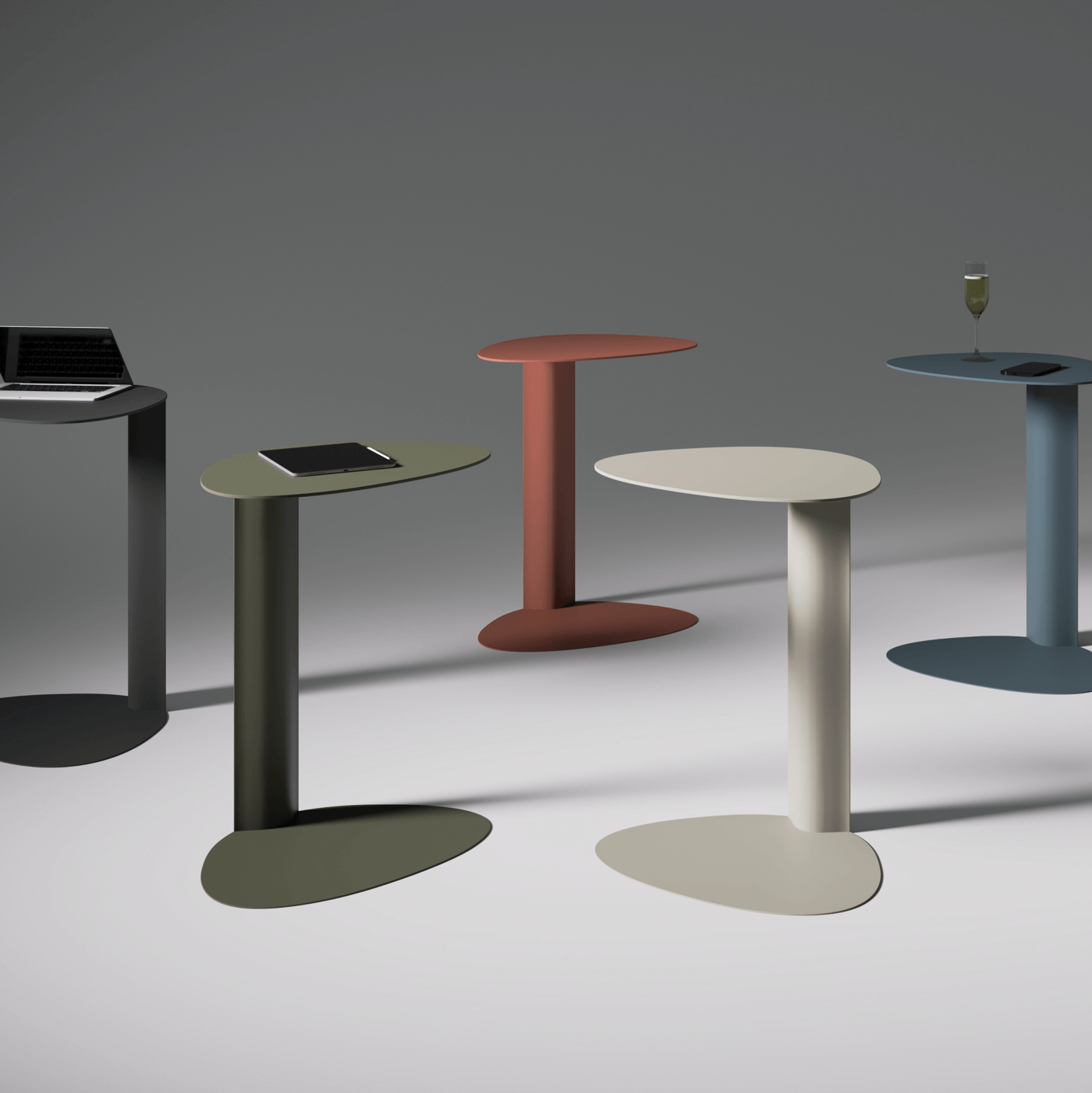 Bink 1025 Side Table | Clay - CLU Living Pty Ltd