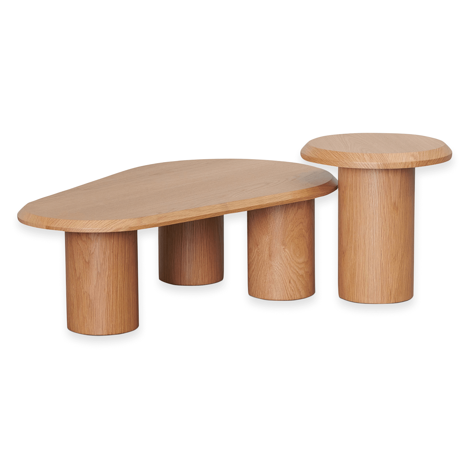 Columns Nesting Coffee Table Set - CLU Living Pty Ltd