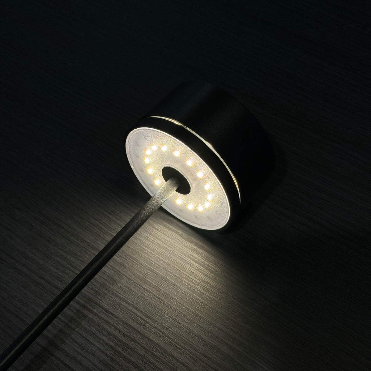 Duplo LED Rechargeable Table Lamp | Black - CLU Living Pty Ltd