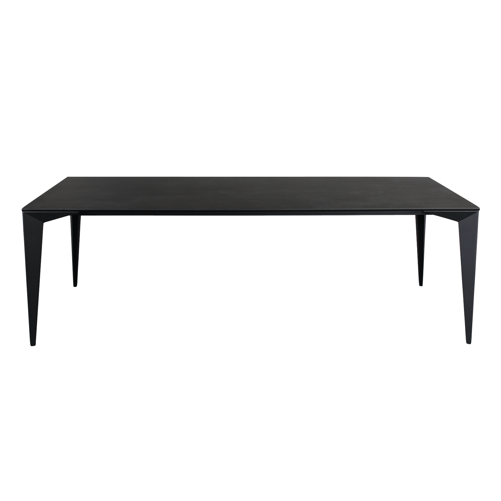 Intersect Ceramic Dining Table | Nero Black - CLU Living Pty Ltd