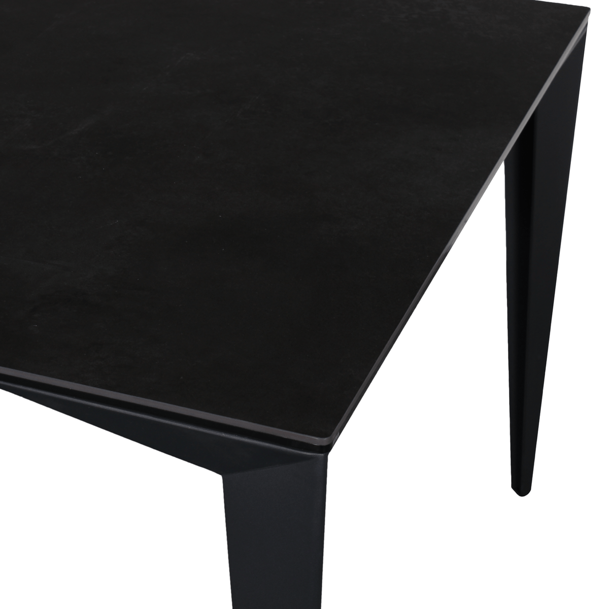 Intersect Ceramic Dining Table | Nero Black - CLU Living Pty Ltd