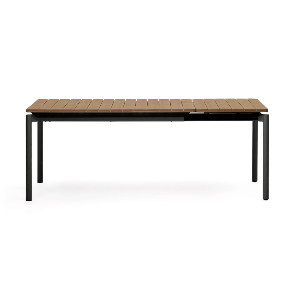 Noosa Extension Patio Dining Table | Black - CLU Living Pty Ltd