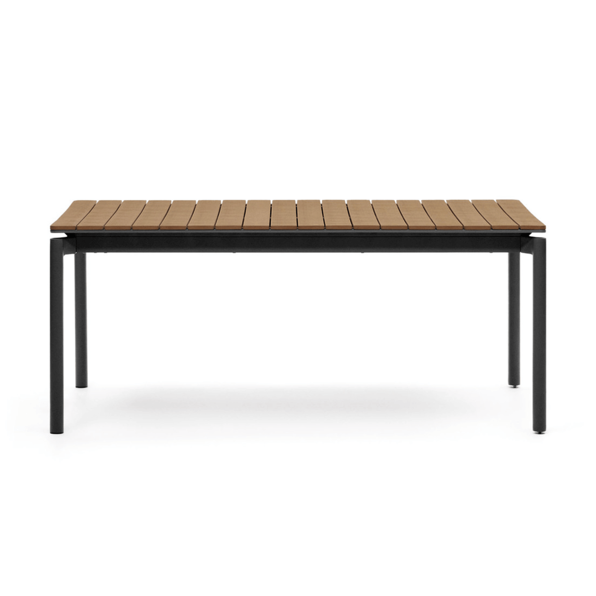 Noosa Extension Patio Dining Table | Black - CLU Living Pty Ltd