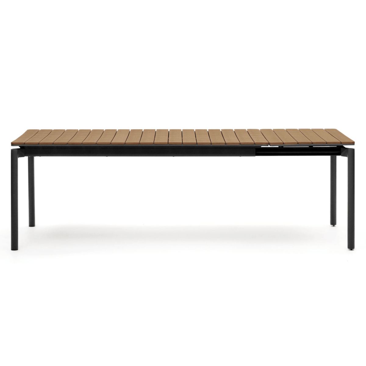 Noosa Extension Patio Dining Table | Black - CLU Living Pty Ltd