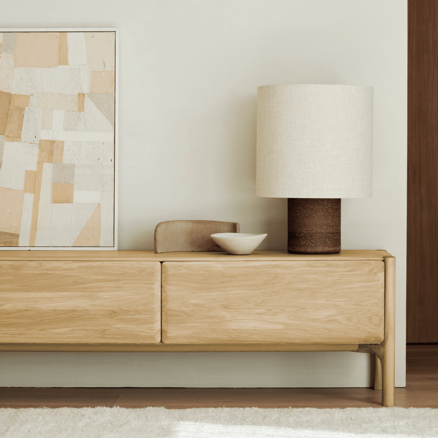 PI Entertainment Cabinet | Oak – CLU Living Pty Ltd