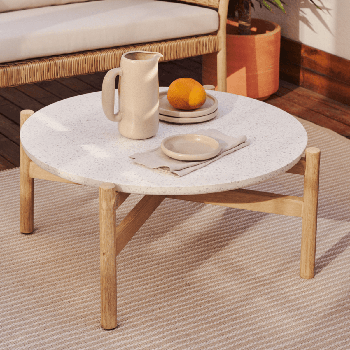 Polo Terrazzo Coffee Table - CLU Living Pty Ltd