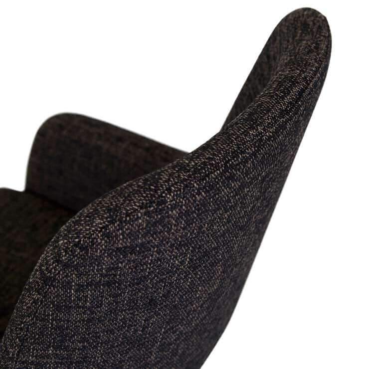 Quentin Office Chair | Ebony Weave - CLU Living Pty Ltd