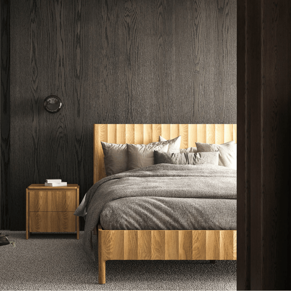 Stockholm Timber Bed – CLU Living Pty Ltd