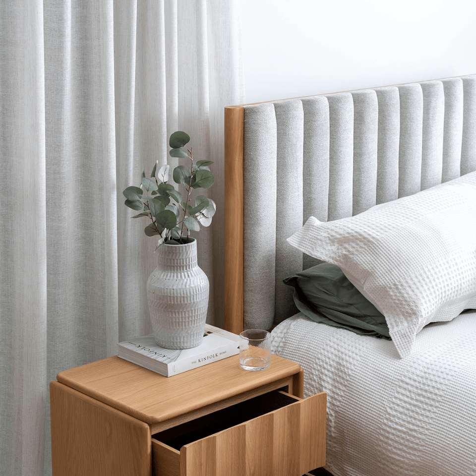 Stockholm Upholstered Bed – CLU Living Pty Ltd