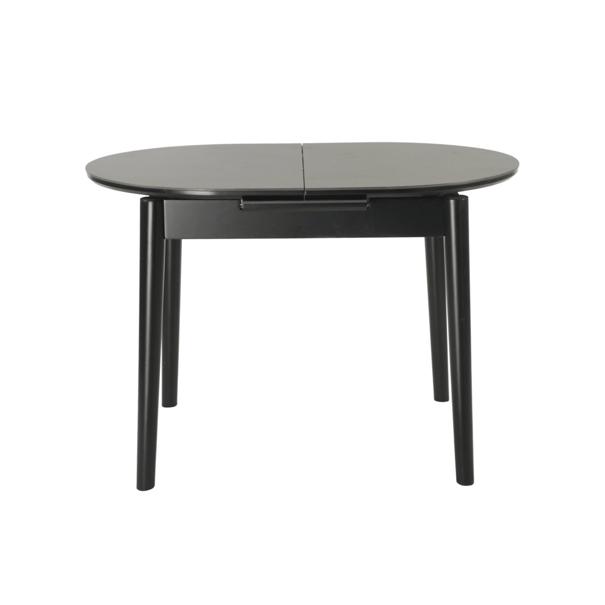 Solace Ceramic Extension Dining Table | Black Marble - CLU Living Pty Ltd