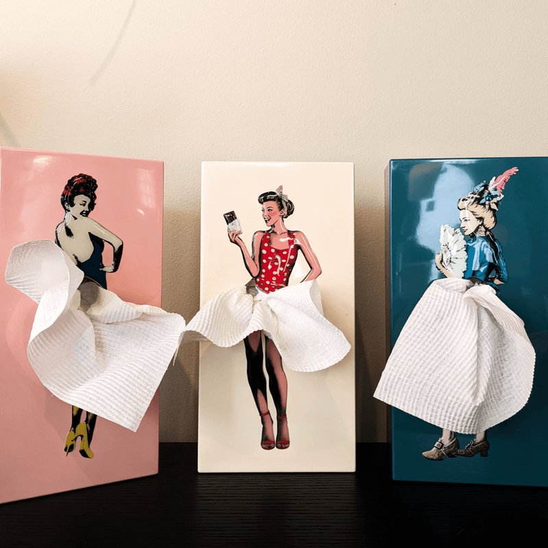 Bettie Tissue Box Cover - CLU Living Pty Ltd