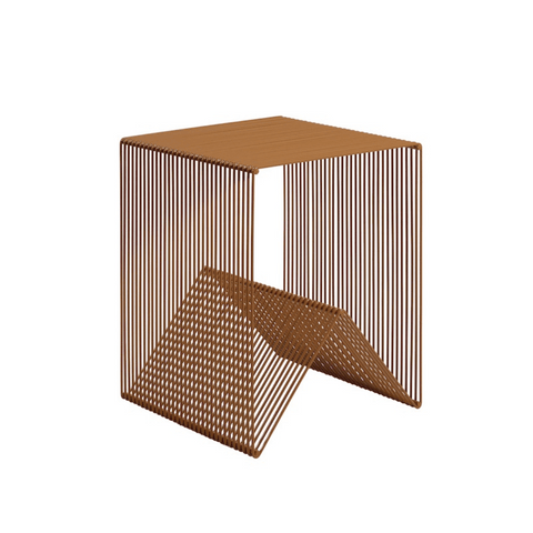 Willowby Cube Side Table | Toffee – CLU Living Pty Ltd