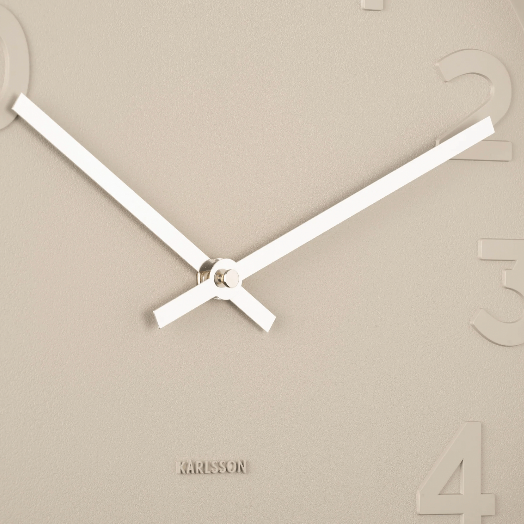 Mr Brown Numbers Wall Clock - CLU Living Pty Ltd