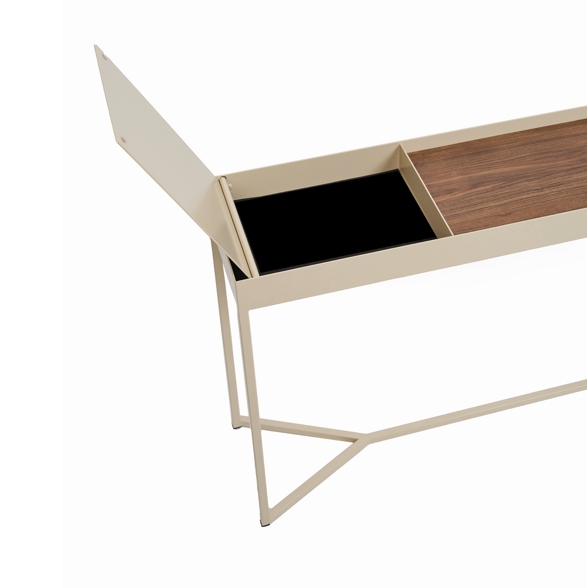 Tray Storage Console Table | Freycinet Sand - CLU Living Pty Ltd