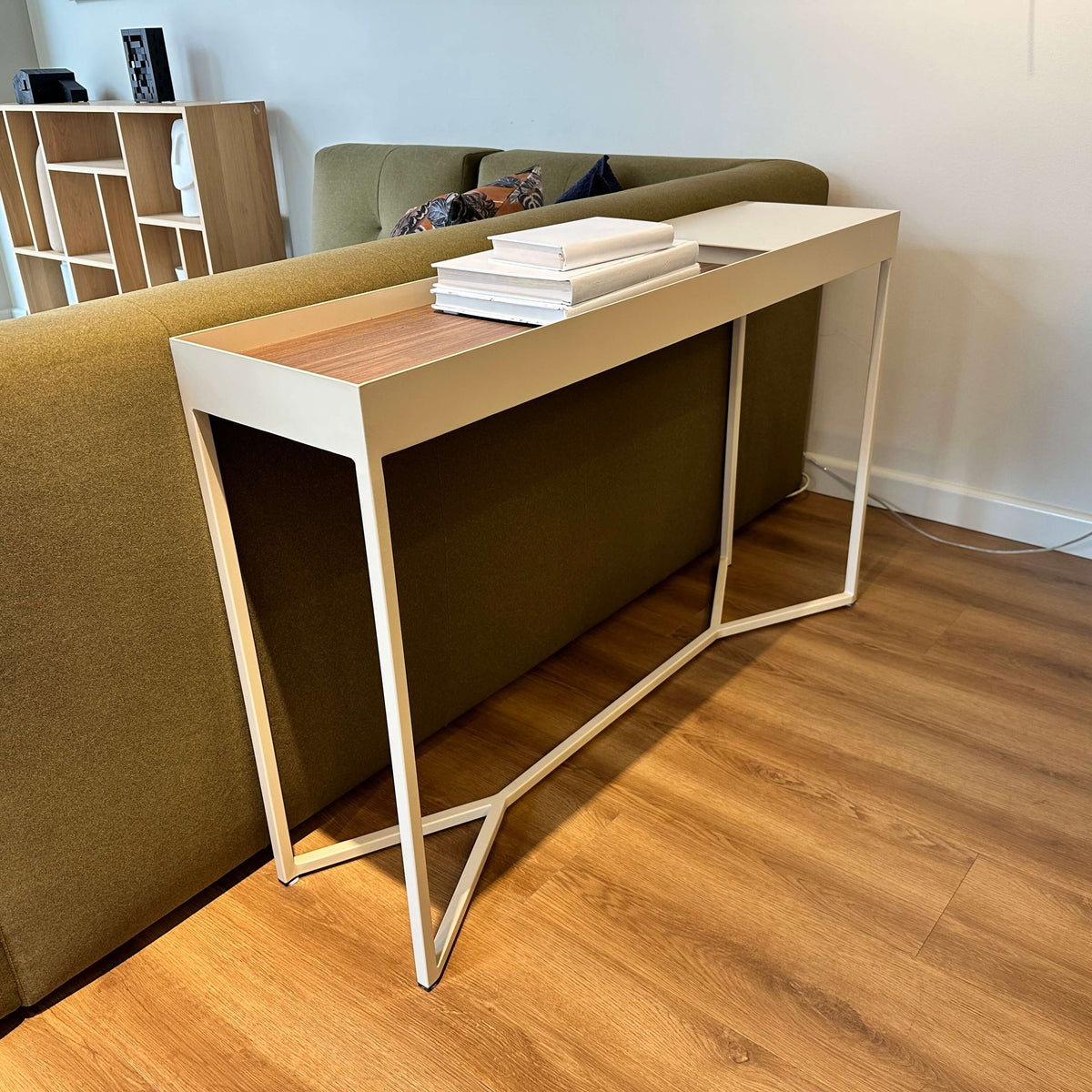 Tray Storage Console Table | Freycinet Sand - CLU Living Pty Ltd