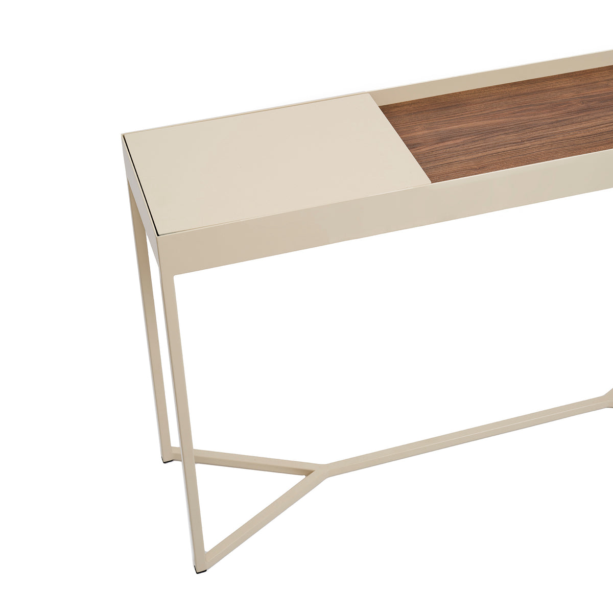 Tray Storage Console Table | Freycinet Sand - CLU Living Pty Ltd