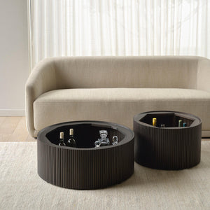 Mahogany Roller Max Coffee Table - CLU Living Pty Ltd