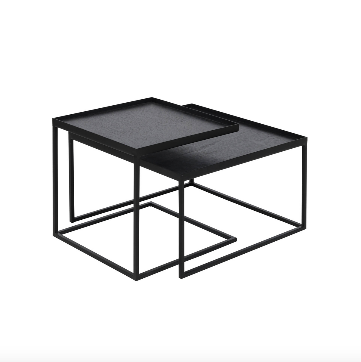 Square Tray Coffee Table Nesting Set - CLU Living Pty Ltd