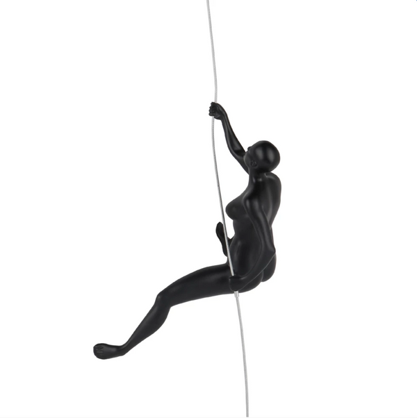 Anna Climbing Woman Sculpture - CLU Living Pty Ltd