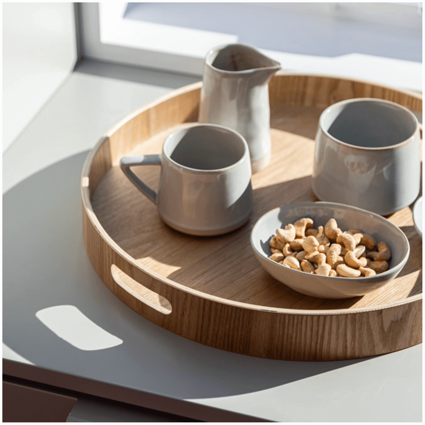 Fuji Round Tray - CLU Living Pty Ltd