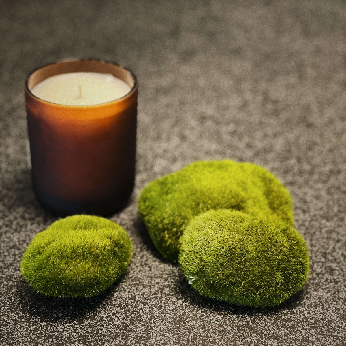 Artificial Marimo Moss Pebble | LRG - CLU Living Pty Ltd