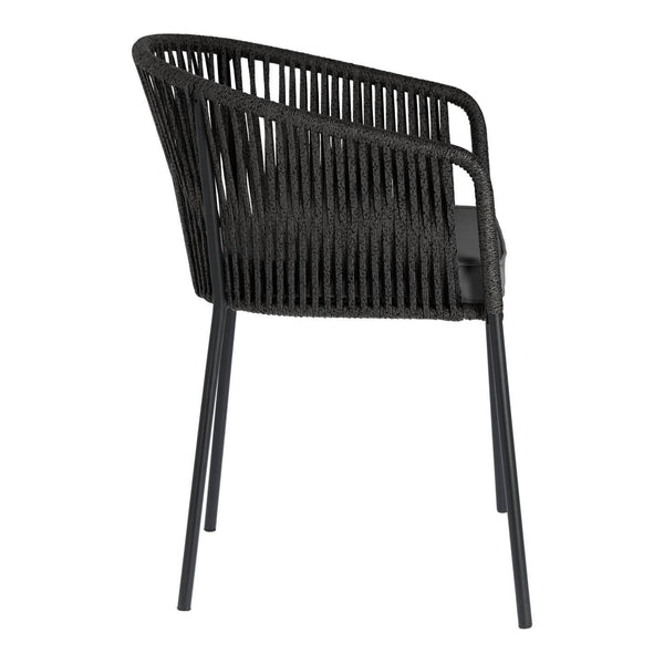 Risa Patio Chair | Black - CLU Living Pty Ltd