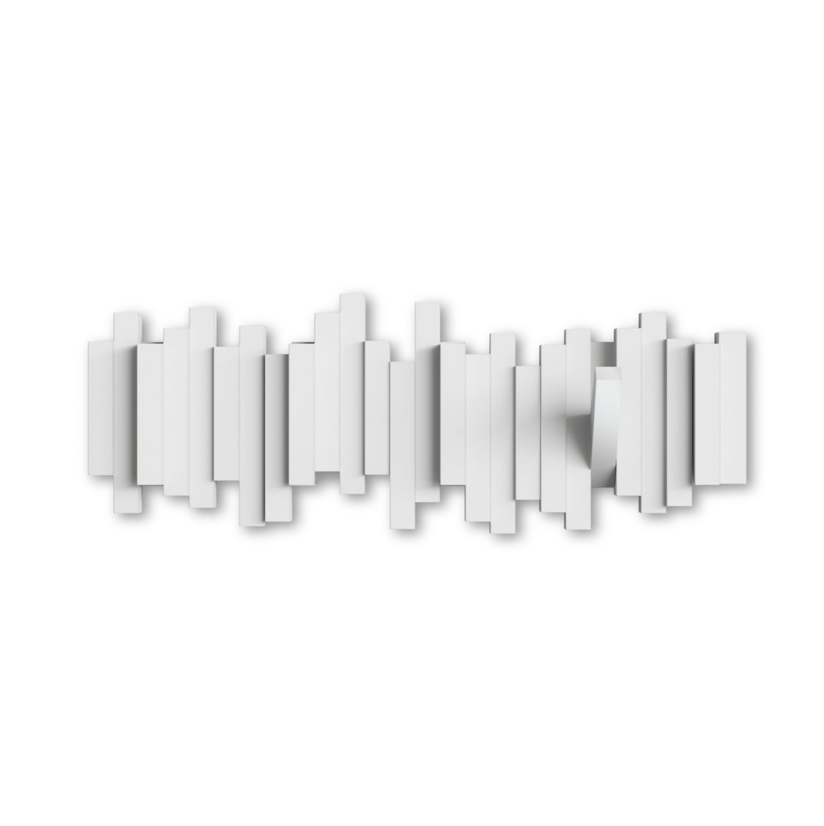 Sticks Wall Coat Hooks White CLU Living Pty Ltd