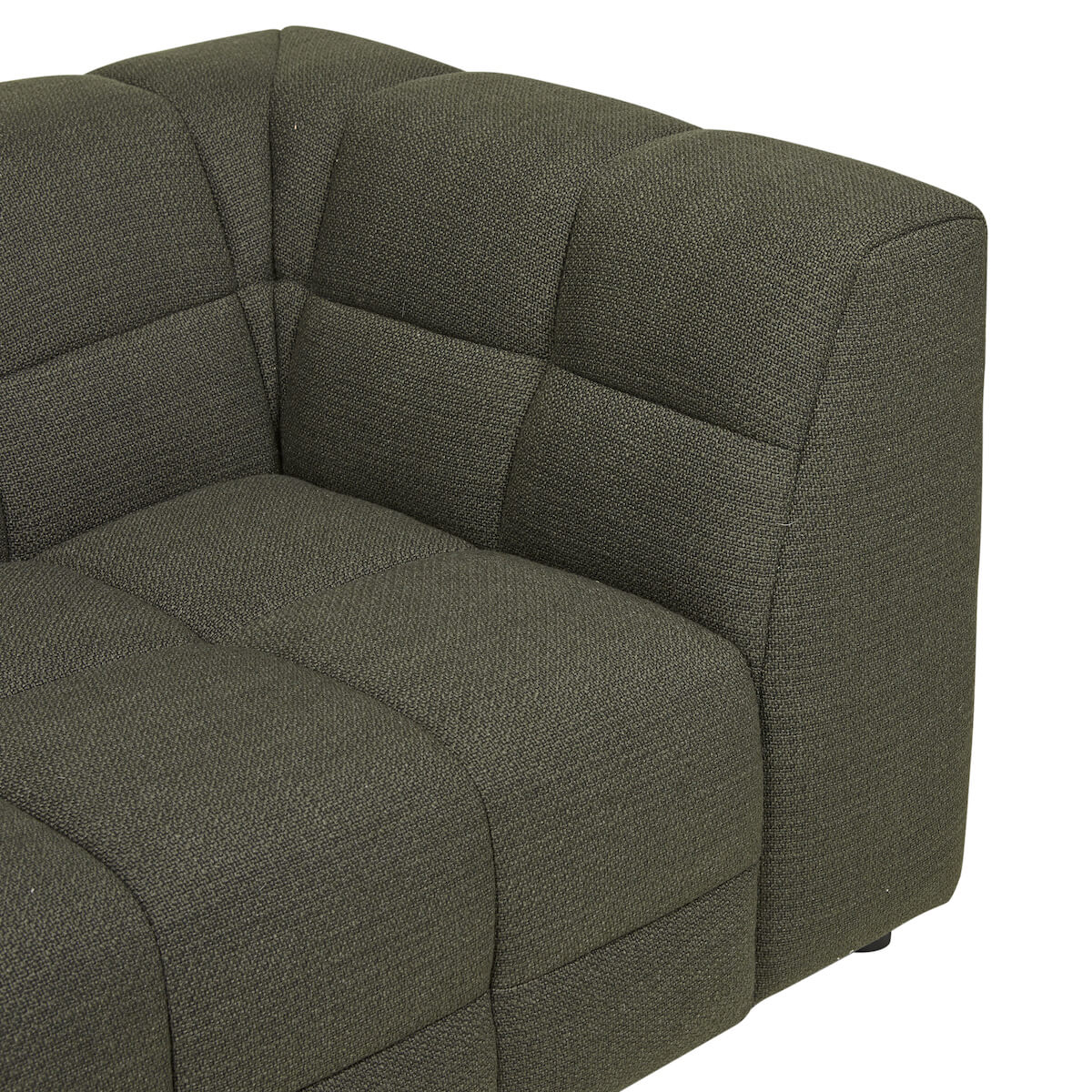 Vittoria Olive 3 Seater Sofa | Fern - CLU Living Pty Ltd