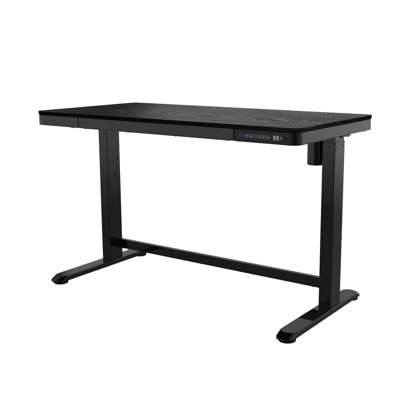 Kinetic Stand Up Desk PRO | Black Ash - CLU Living Pty Ltd