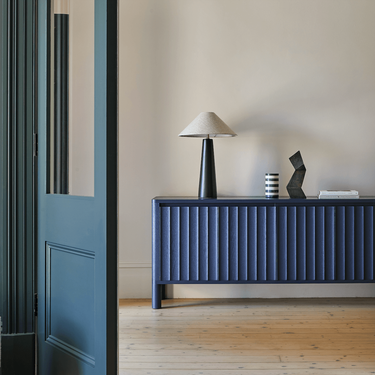 Oliver Fluted Buffet | Twilight - CLU Living Pty Ltd