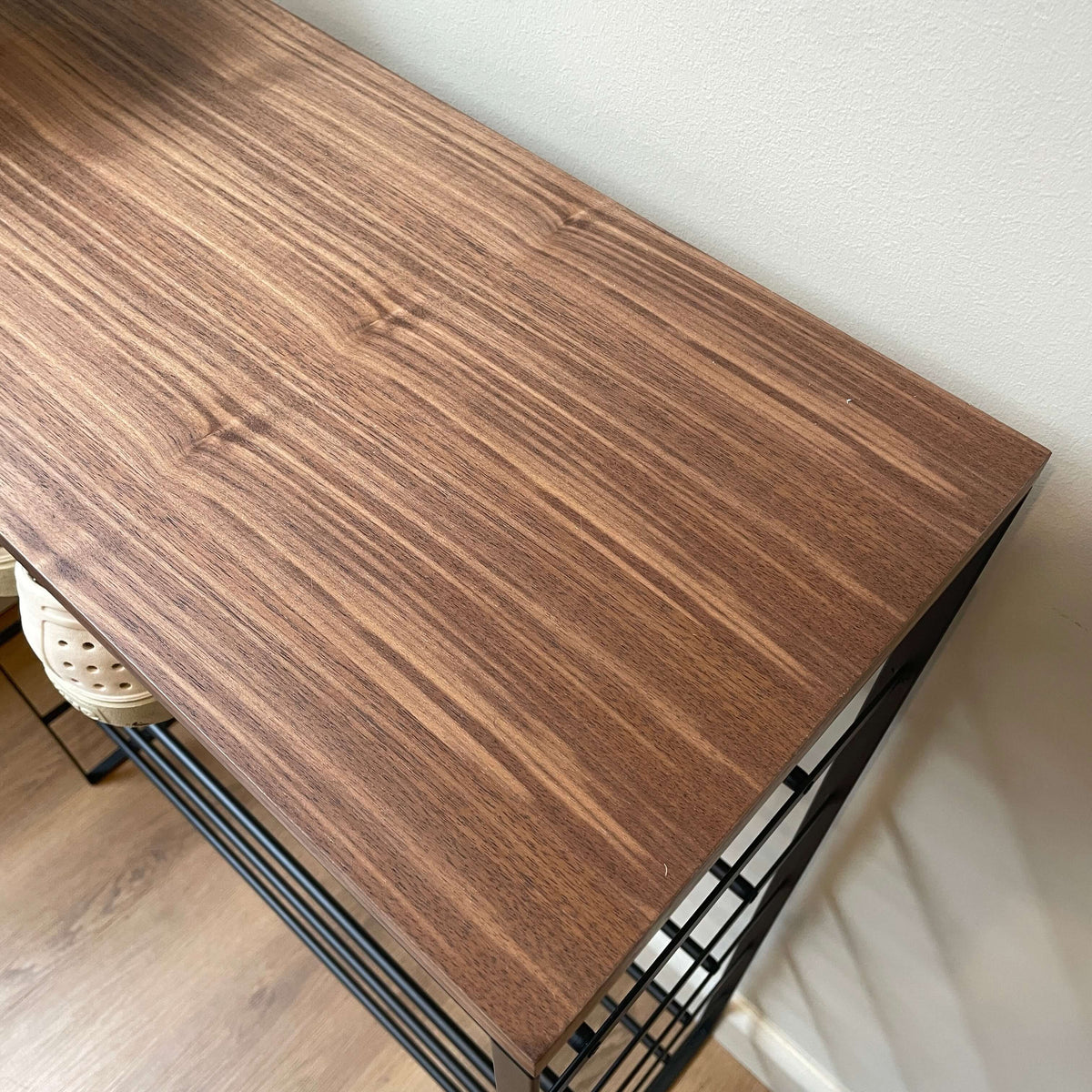 Tower Shoe Rack Console Table | Black - CLU Living Pty Ltd